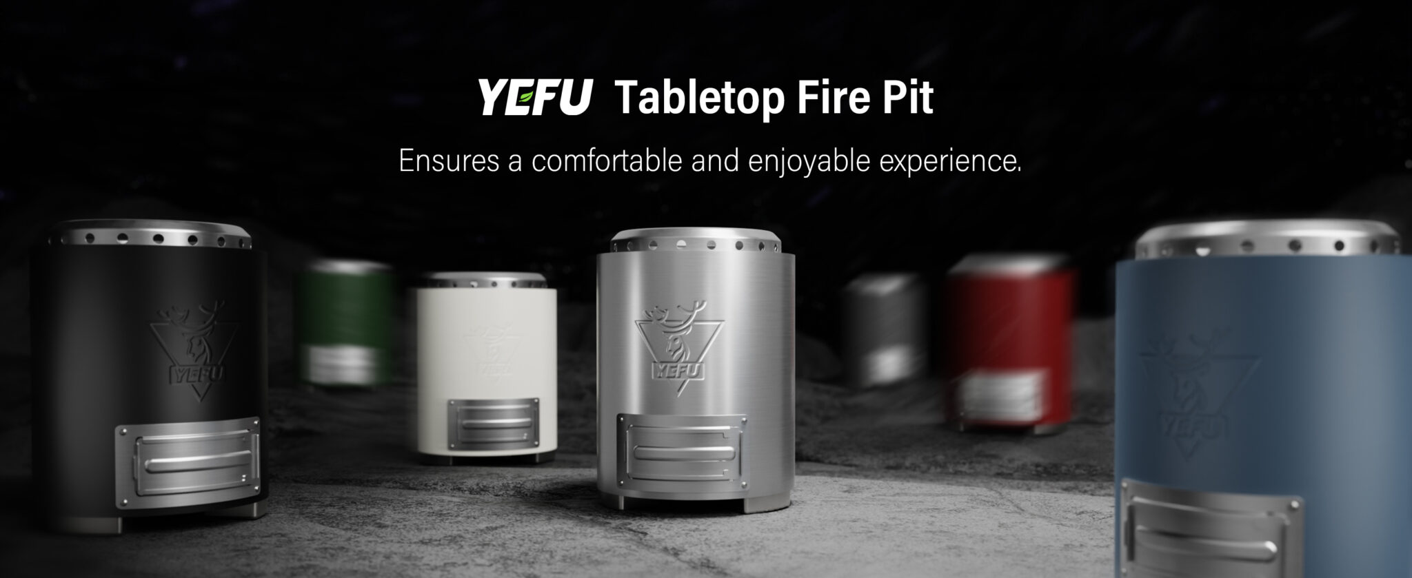 YEFU Adjustable Tabletop Fire Pit – YEFU